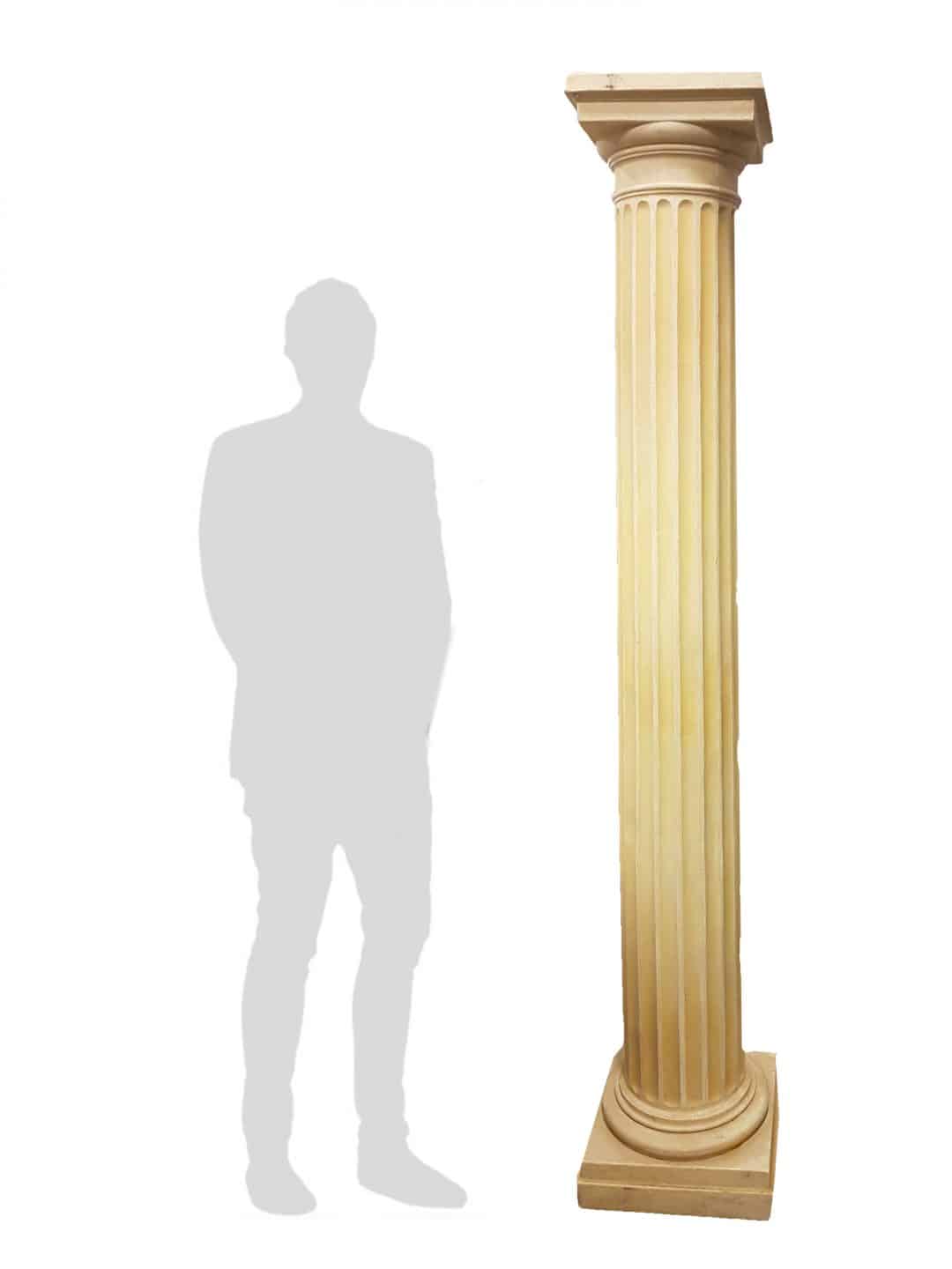 gele zuil+gele zuil - Van Straalen